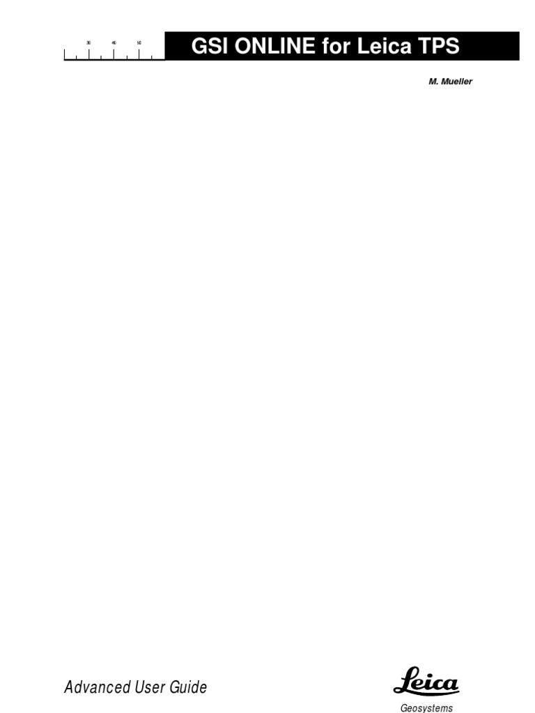 Gsi Manual | PDF | Interface (Computing) | Data