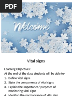 Vital Signs Chart | PDF