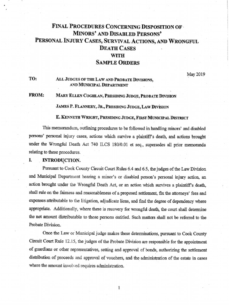 Final Procedures With Sample Orders | PDF