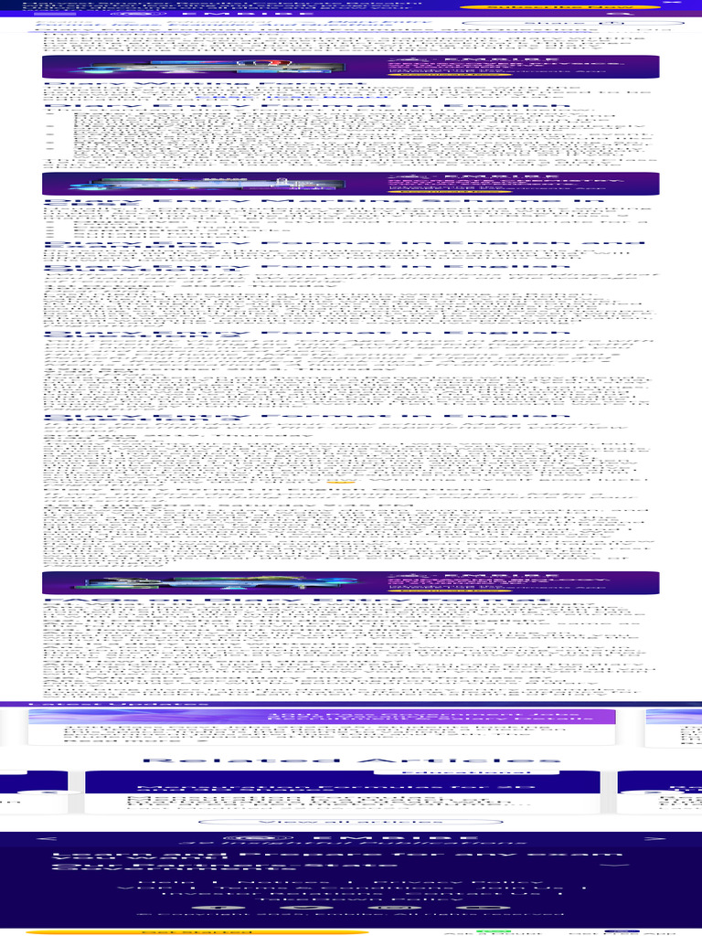 Diary Writing Format and Examples | PDF