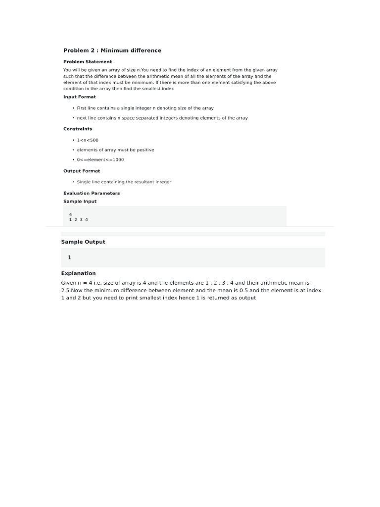 Coding Challanges | PDF