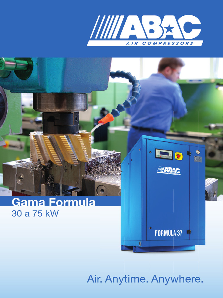 ABAC Formula 30-75 Leaflet ES 6999870361 | PDF | Calidad (comercial)