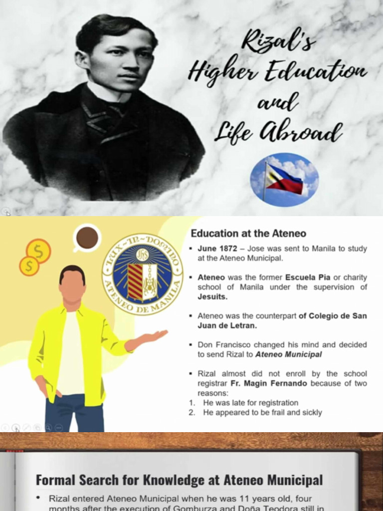 Rizal-Life-Abroad Rizal Subject Mid Year | PDF