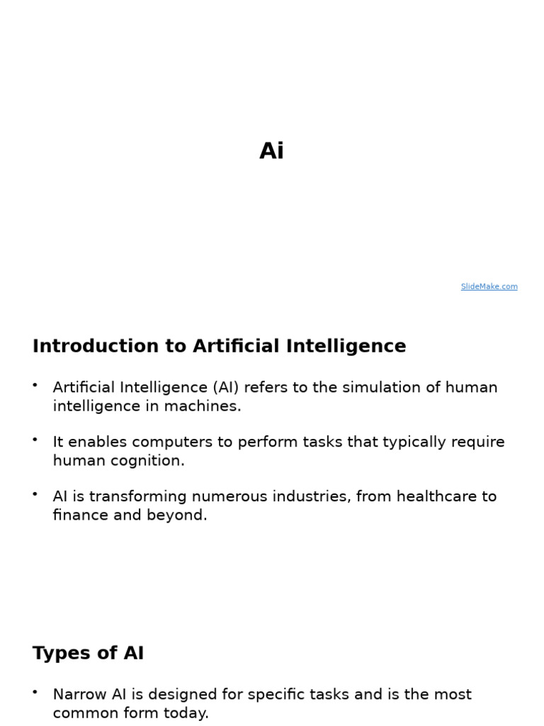 Understanding Artificial Intelligence Basics | PDF