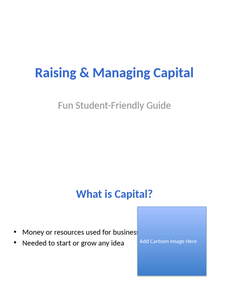 Raising Managing Capital 3D Placeholders | PDF