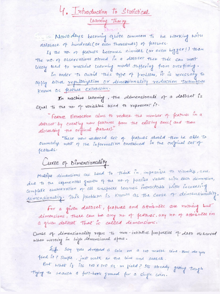 Introduction To Statistical Learning Theory | PDF