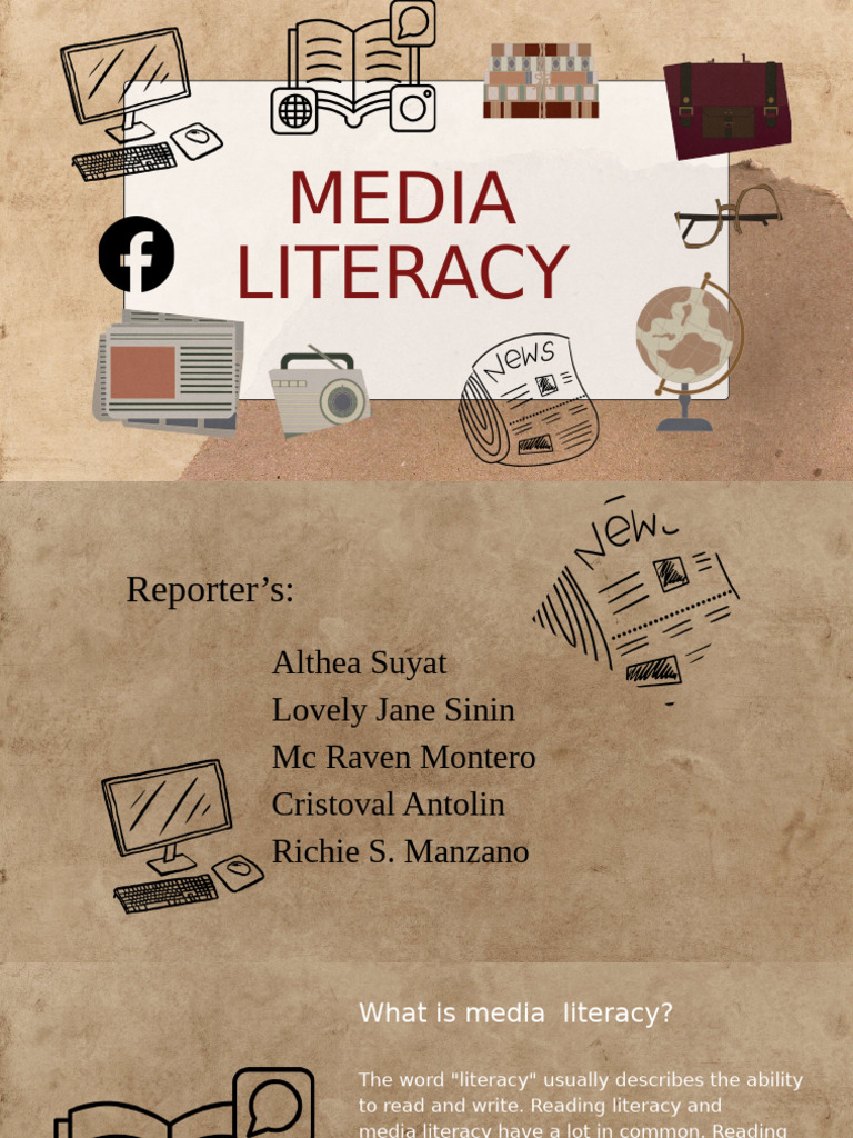 Understanding Media Literacy Skills | PDF | Communication | Literacy