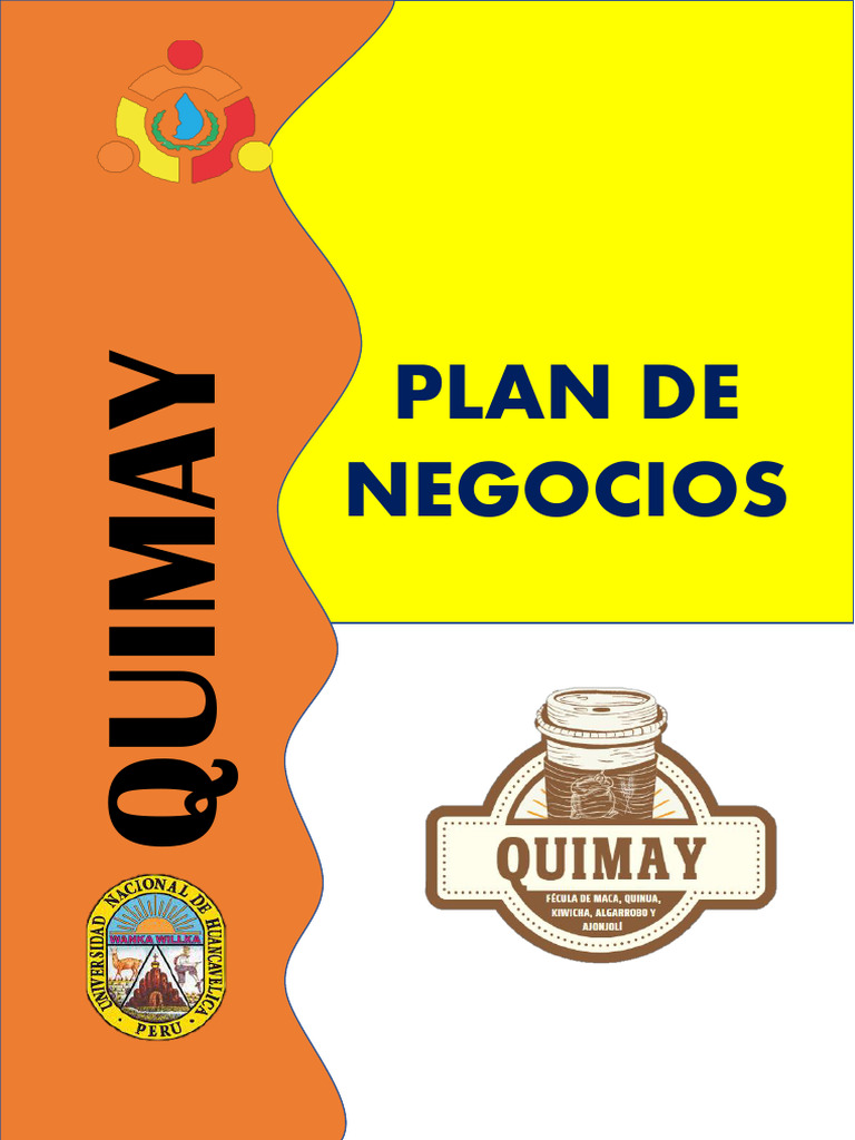 Imprimir Plan de Negocio Quimay Oficial Final, Plan de Negocios | PDF ...