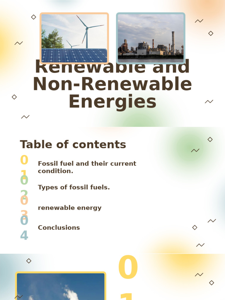 Renewable and Non Renewable Energy. | PDF | Fuels | Renewable Energy