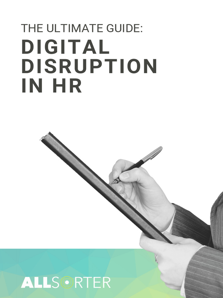Embracing Digital Disruption in HR | PDF | Analytics | Artificial ...