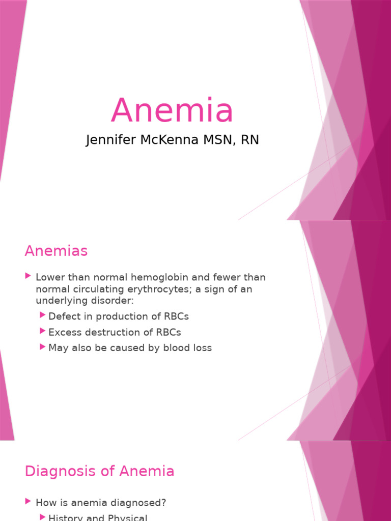 Anemia Fall 2024 Student 3 | PDF | Anemia | Red Blood Cell