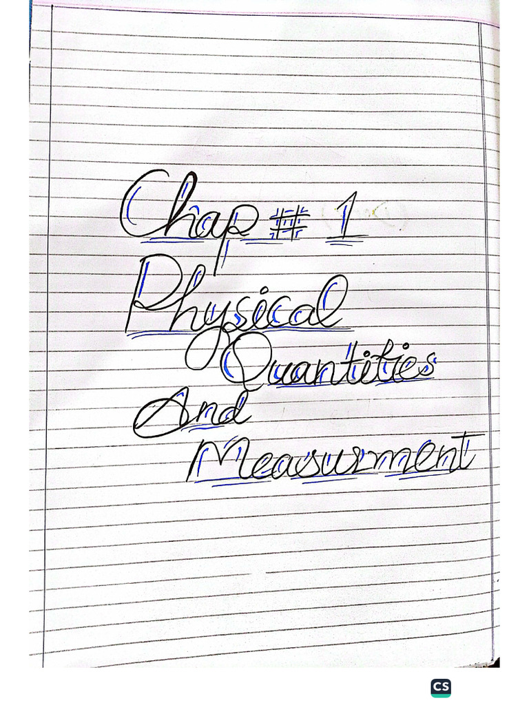 Physics Firt 4 Chapters Numericals | PDF