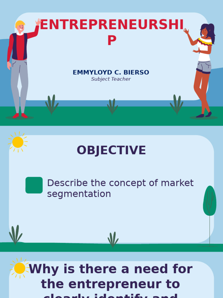 Market-Segmentation For Entrepreneurship | PDF | Market Segmentation ...
