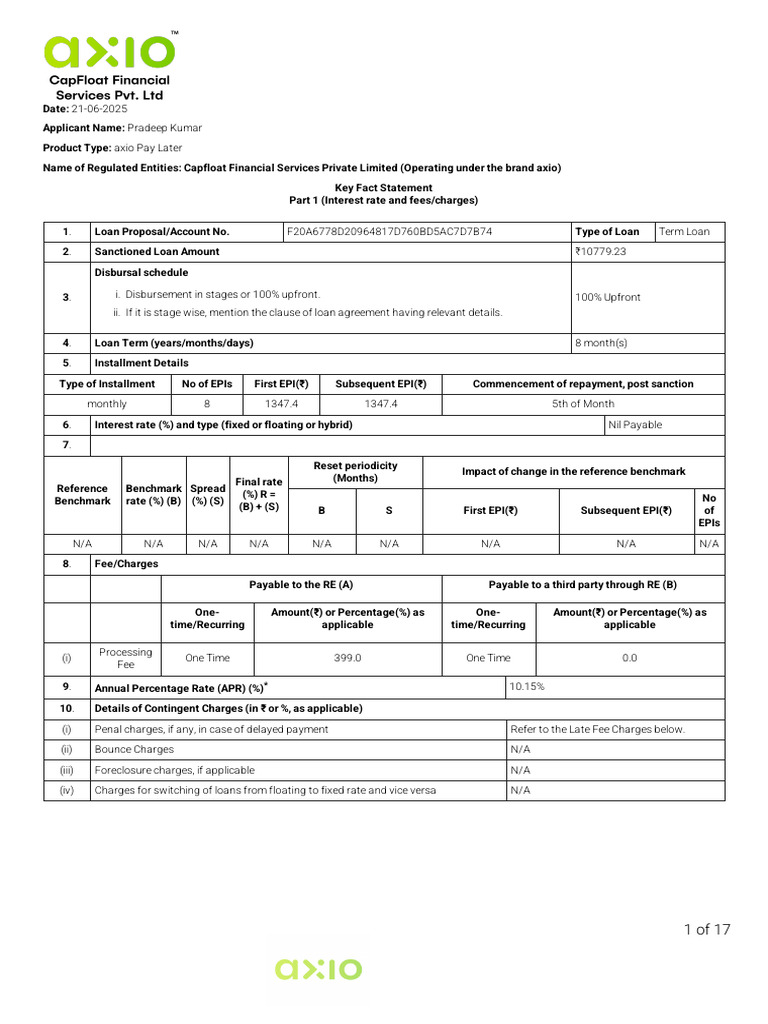 Esign Lender Signed | PDF | Loans | Interest