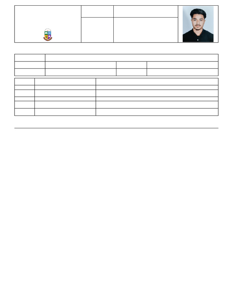 National University 1st Year Admission Slip | PDF