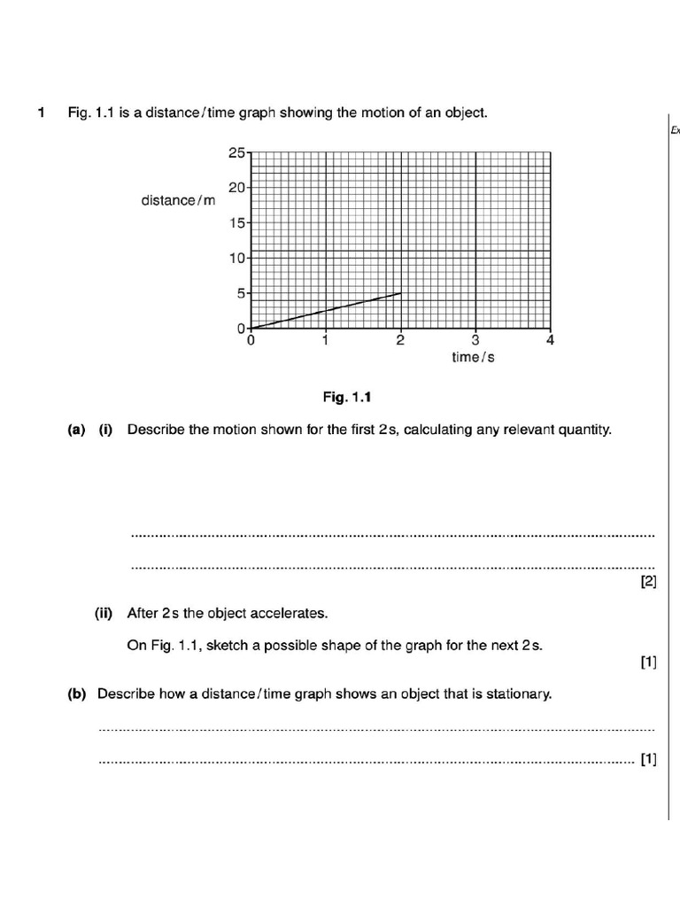 Physics Chap2 Ws1 | PDF