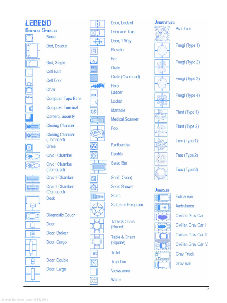 Metamorphosis Alpha Starship Geomorphs | PDF