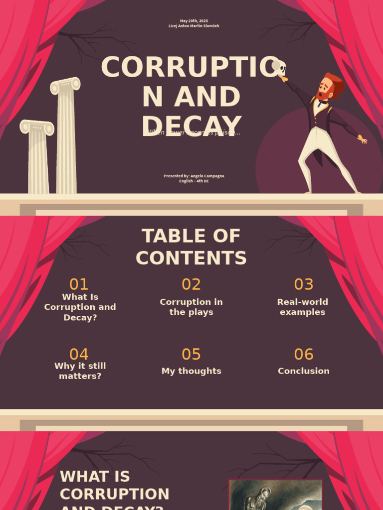 Corruption and Decay | PDF