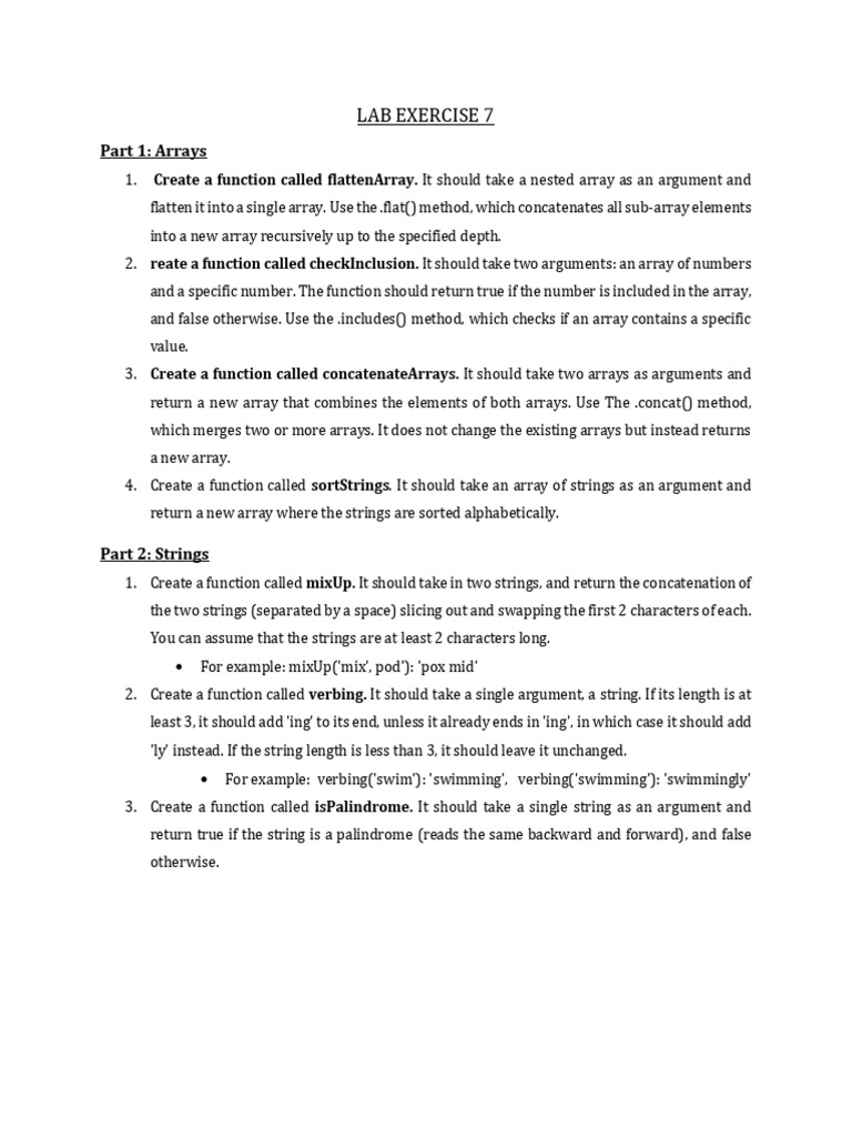 Lab Exercise 7 - IP | PDF