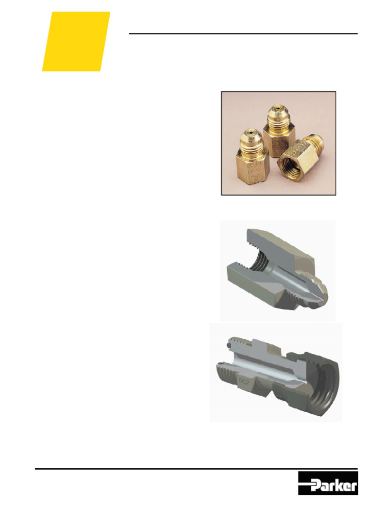 Hydraulic Orifice Fittings Overview | PDF