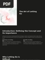 The Art of Letting Go | PDF
