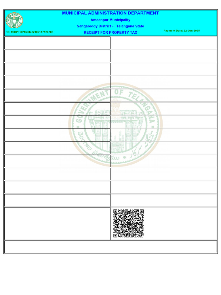 CD Ma Receipt Details | PDF