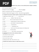 French Negation Practice Worksheet | PDF