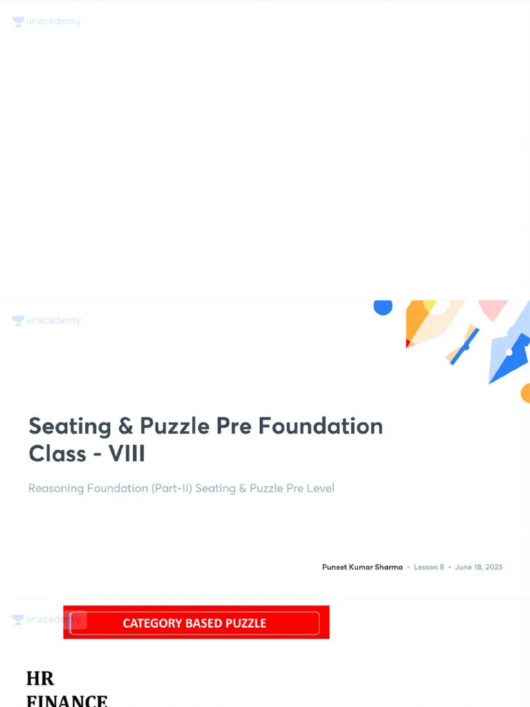 Seating Puzzle Pre Foundation CL With Anno 1753805922974 | PDF