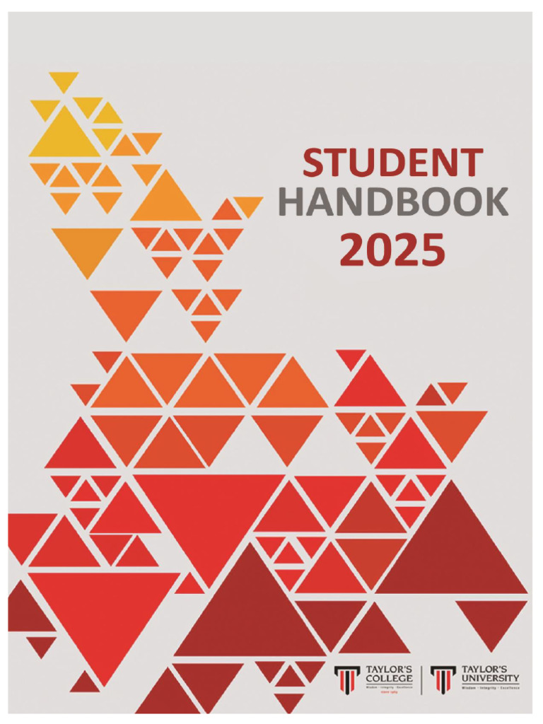 Student Handbook 2025 (6 Feb 2025) | PDF | Libraries | Bathroom