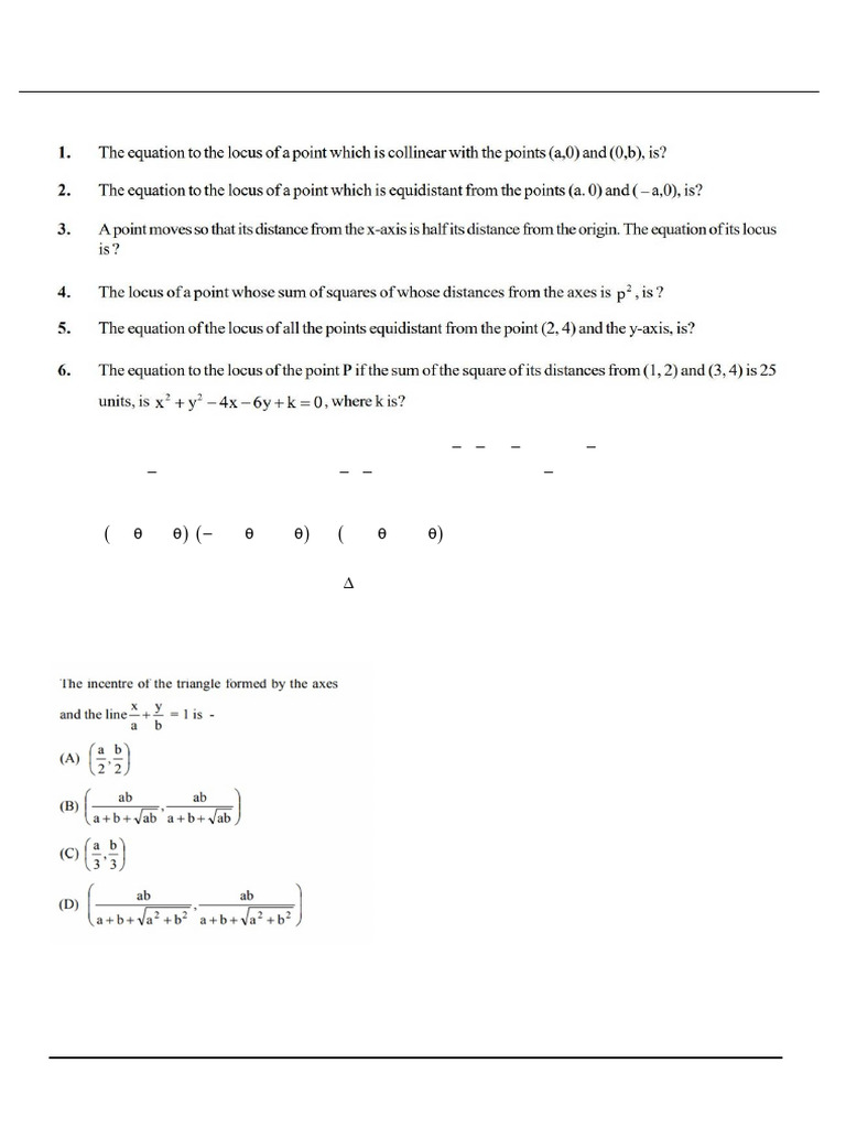 MPS-6 Points, Basic Locus | PDF