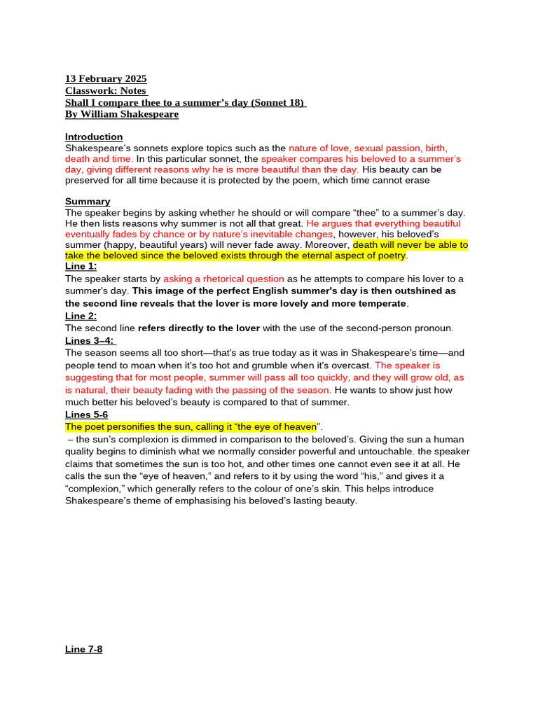 Grade 10 Poetry Analysis Term 1 - 2024 | PDF | Poetry