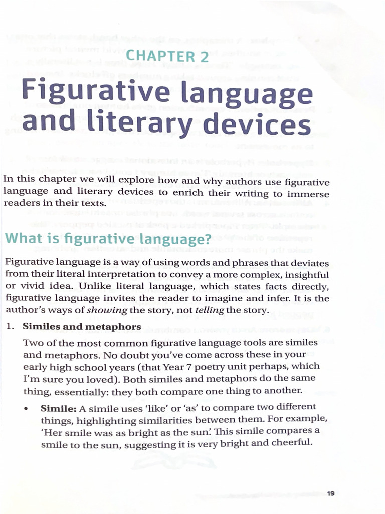 Literary Devices | PDF