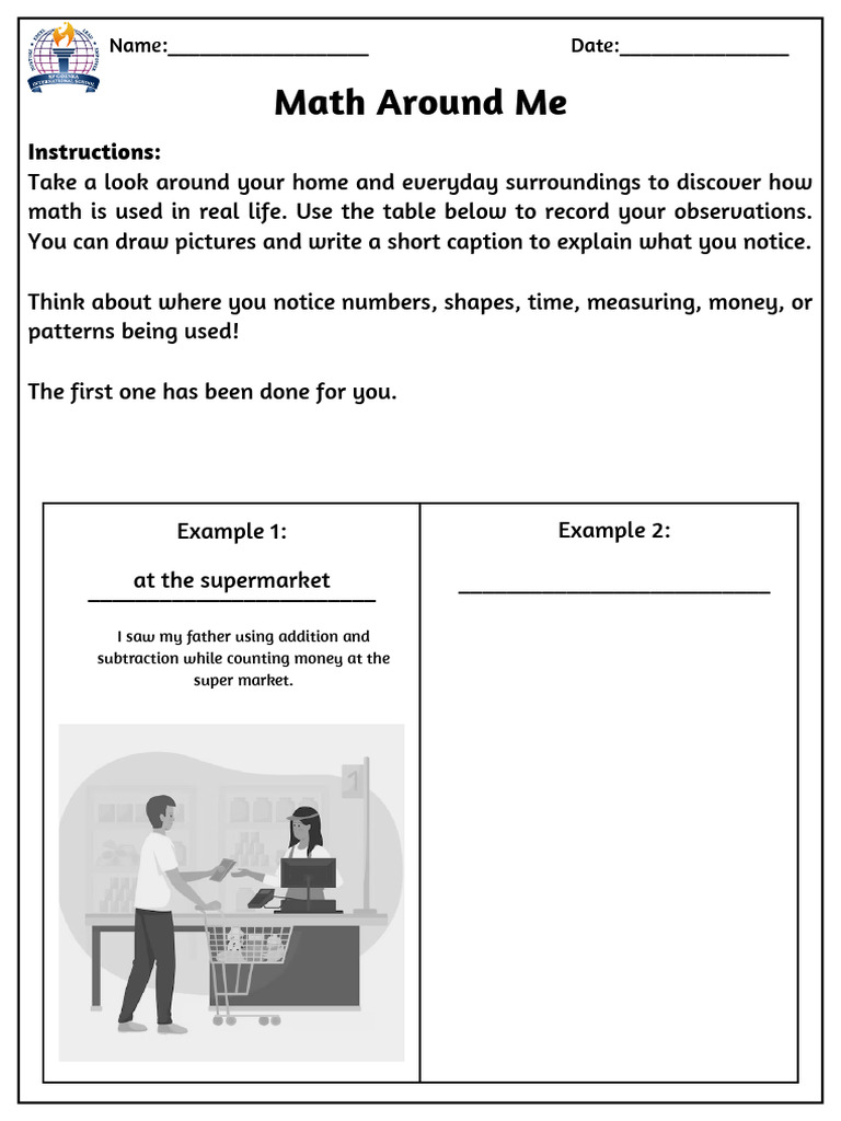 Toddle - Math Around Me | PDF