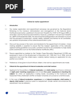 NSC Marking Applications 2025 Open Dates | PDF | Teachers