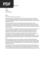 Field Visit Report Template | PDF