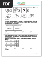 Grade 4 LogIQids Sample Paper | PDF | Thought | Reason