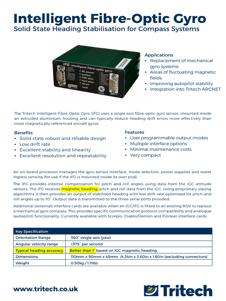 Solid State Gyro for Compass Systems | PDF | Gyroscope | Optical Fiber