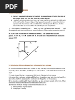 ICSE Class 10 Physics Force Work Energy | PDF | Force | Mechanical Engineering