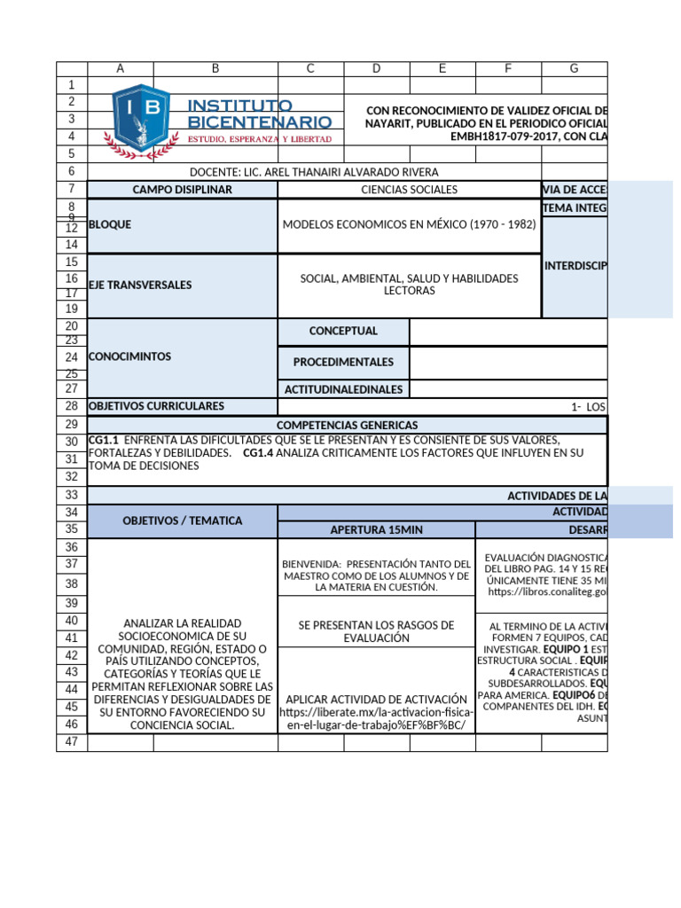 Act 3 Unidad Didactica Arel Thanairi PDF | PDF | Aprendizaje