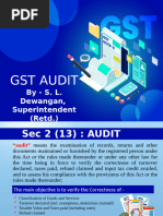 GST Audit Notice - Form ADT-01 | PDF