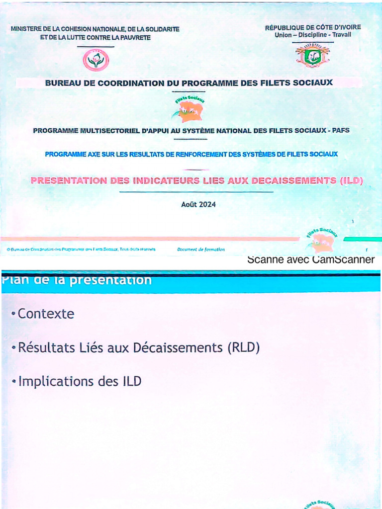 Indicateurs Liés Aux Décaissements | PDF