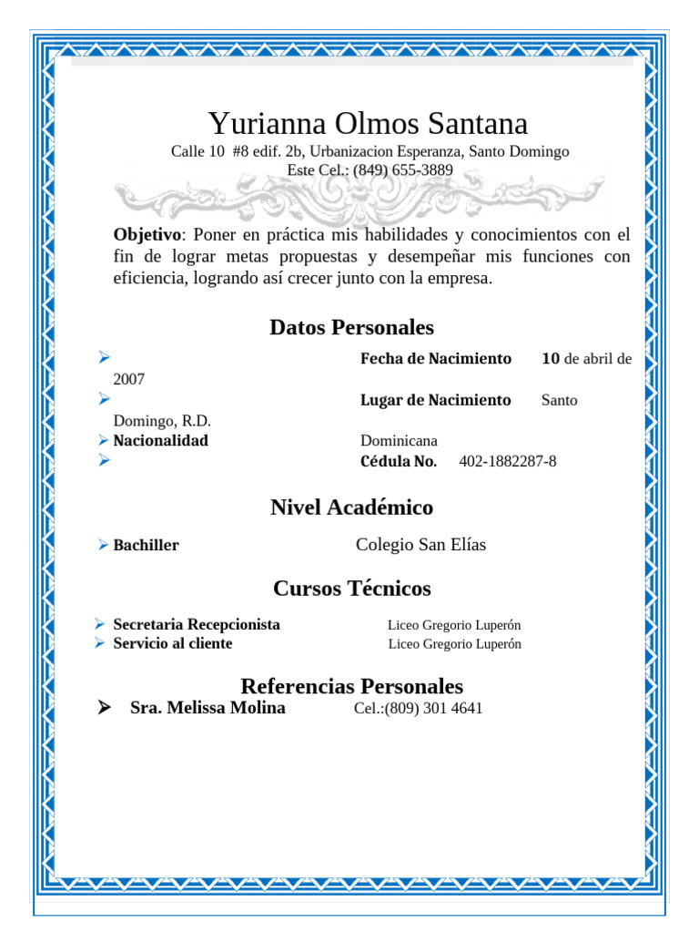 Curriculum Yara | PDF