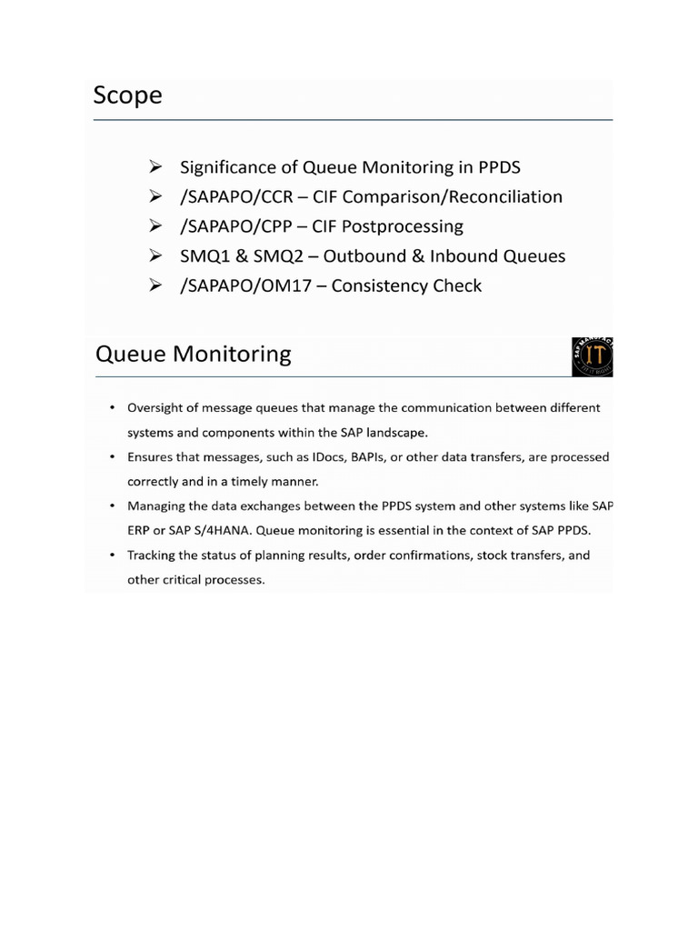 PPDS Q Monitoring | PDF