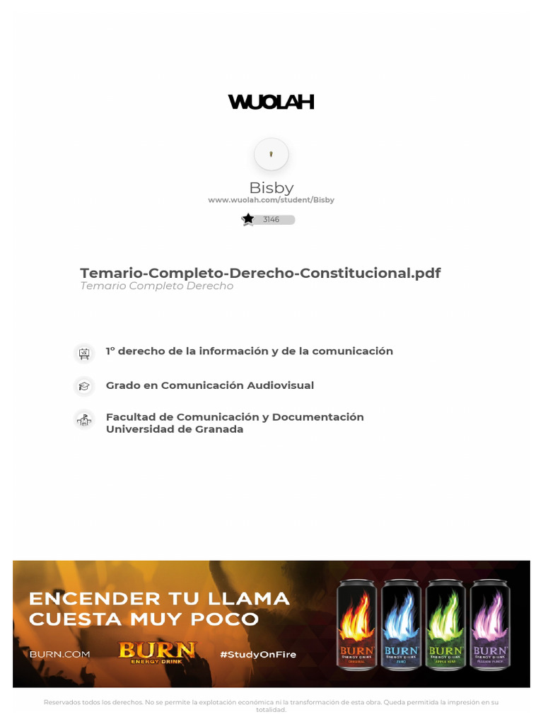 Derecho Const | PDF | Constitución | Libertad de expresión