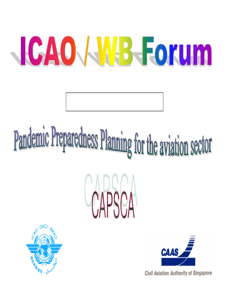 Aviation Pandemic Preparedness Strategies | PDF | Pandemic | World ...