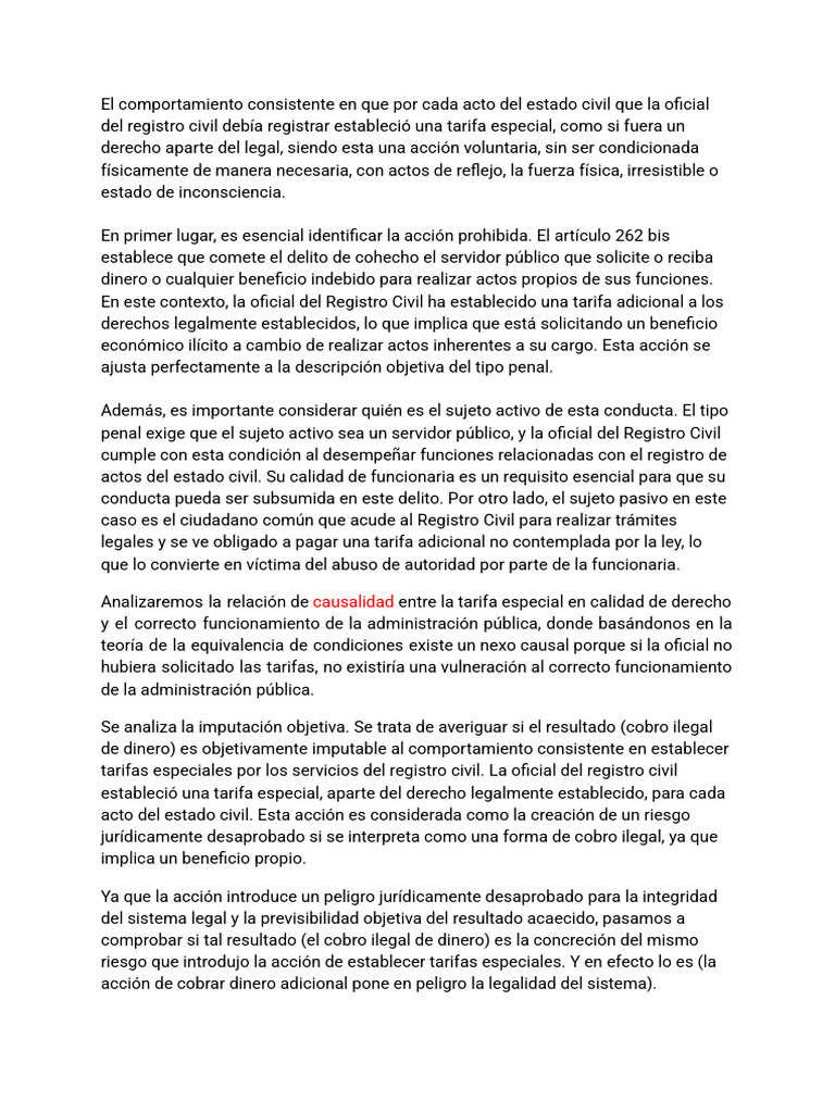Caso 3_ La oficial del registro civil | PDF | Justicia | Crimen y violencia