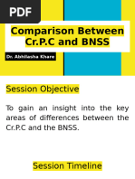 CRPC and Bnss Comparison | PDF | Search Warrant | Arrest Warrant