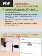 Class 10 Magnetic Effects of Electric Current | PDF | Electromagnetic Induction | Magnetic Field