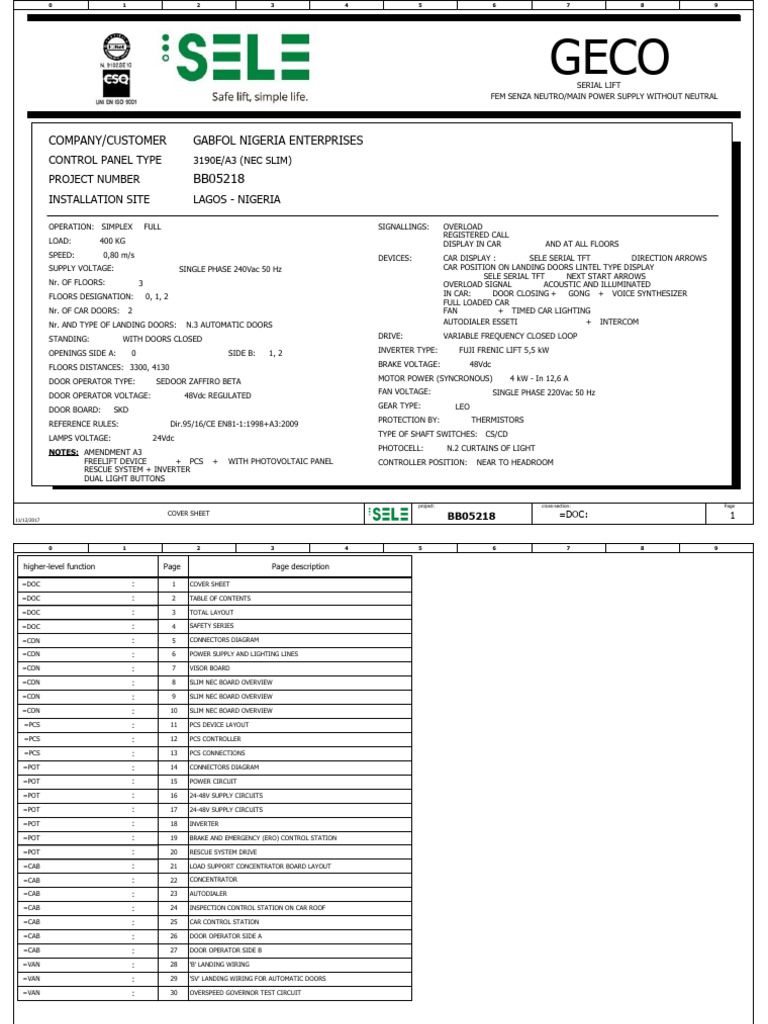 Schema Elett. Foluso | PDF | Electrical Engineering | Electricity