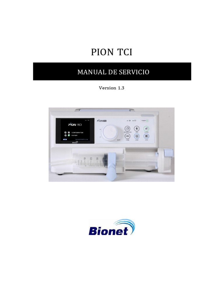Manual de Servicio Tecnico Pion Tci | PDF | Farmacocinética | USB